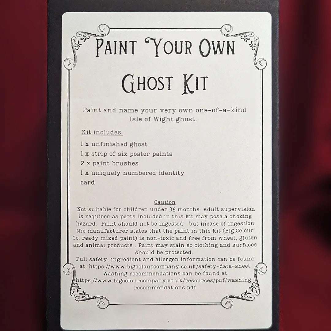 Paint Your Own - Poster paint – The Wight Ghost Emporium